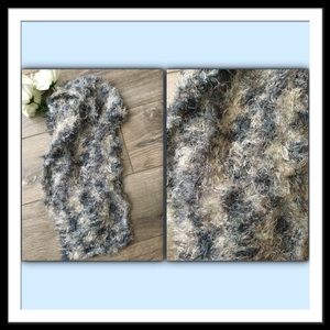 Chiaroscuro Designs | Accessories | Handmade Fluffy Fuzzy Warm Scarf ...